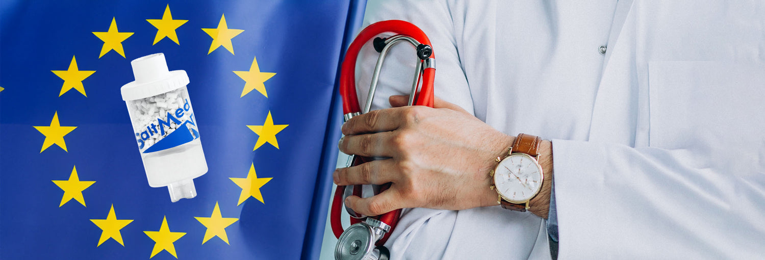 Inhalator salin cu emisie controlata de aerosoli - SaltMed ® – Saltmed