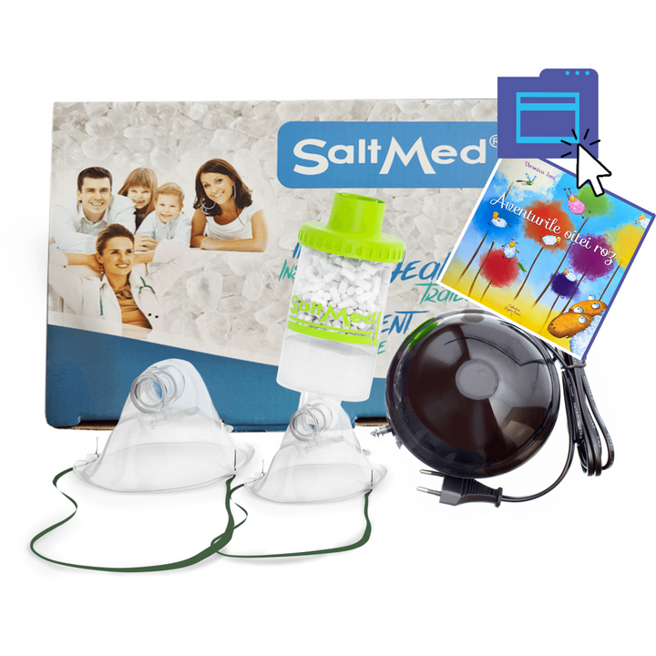 Inhalator salin cu emisie controlata de aerosoli - SaltMed