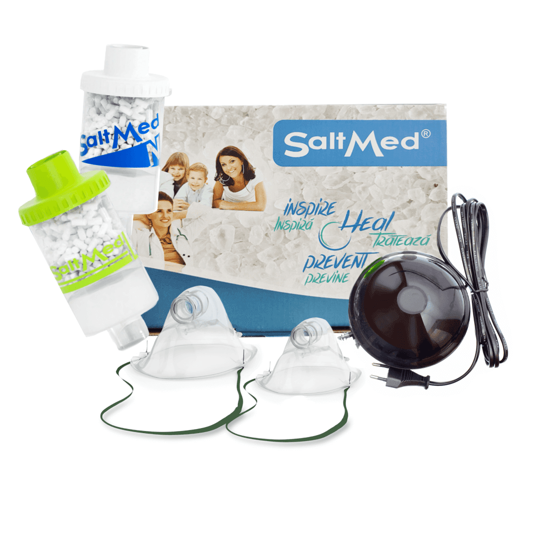 Inhalatoare cu aerosoli salini pentru copii si adulti – SaltMed