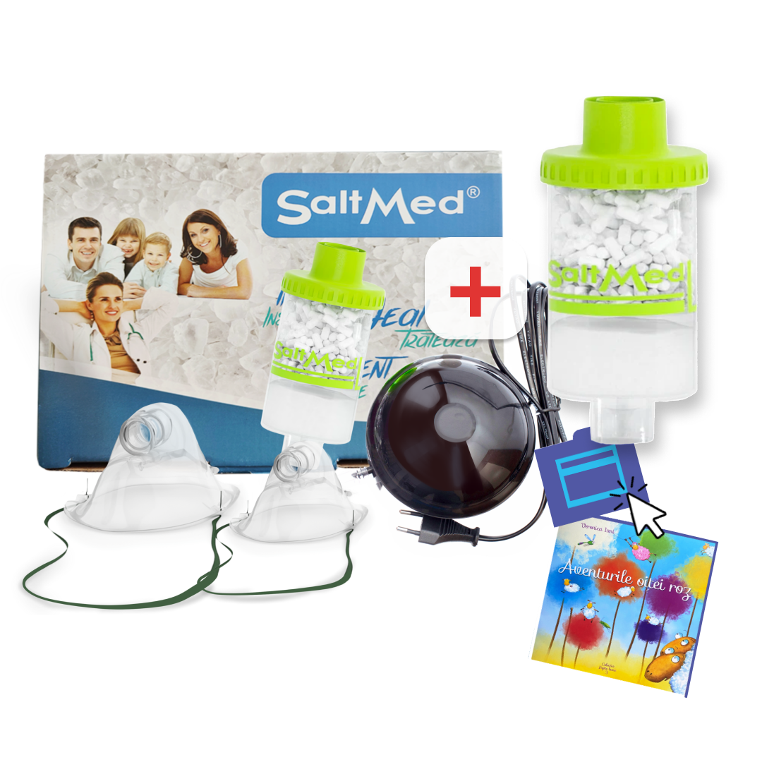 Inhalatoare cu aerosoli salini pentru copii si adulti – SaltMed - Romania